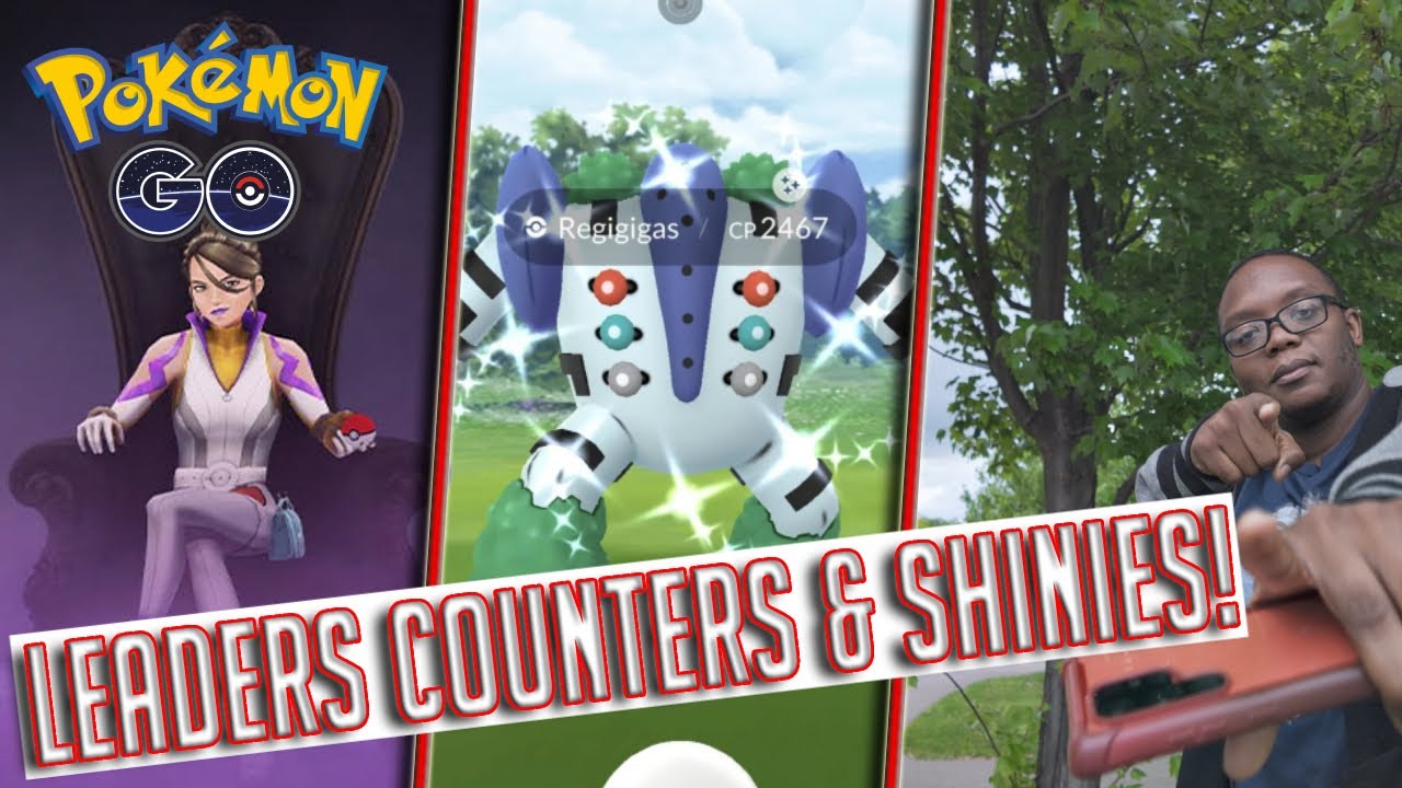 Pokémon Go: Team Go Rocket Counters & Shadow Regigigas Raids!!! - YouTube
