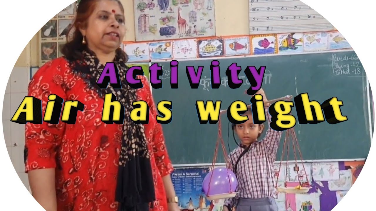 Air has weight experiment ||Air activity|| Science experiment on Air # ...