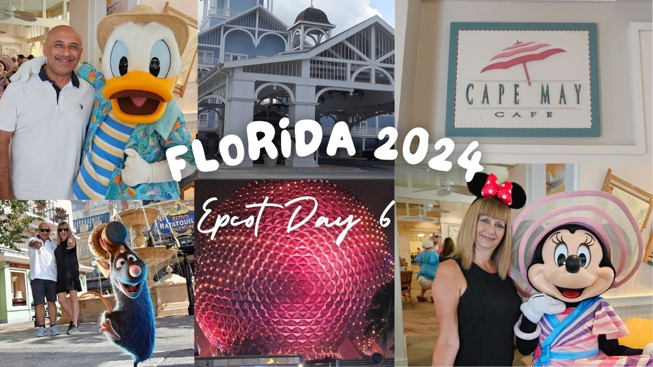 Cape May Character Breakfast-Epcot-Remy's-Frozen-ORLANDO DAY 6 - YouTube