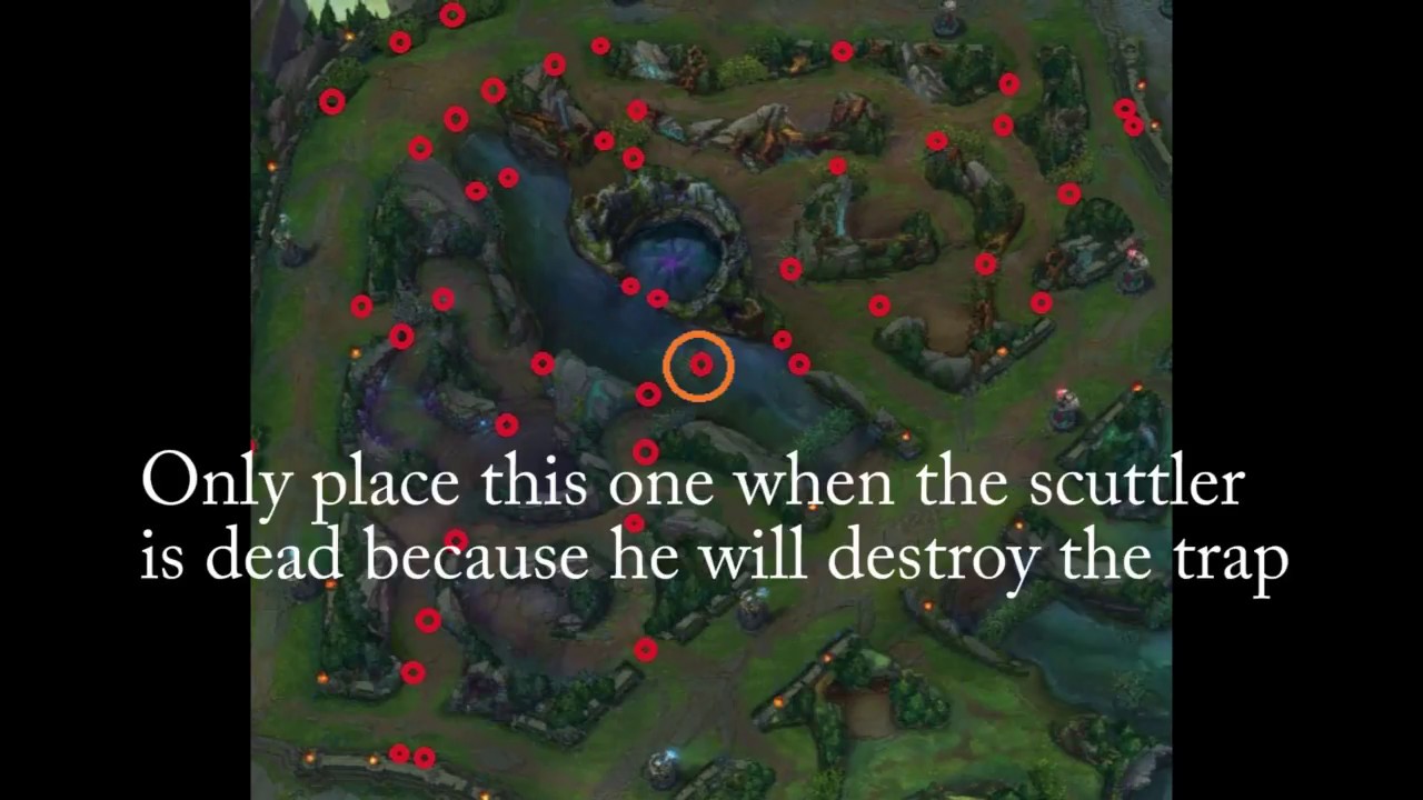 Teemo Mushroom Spots