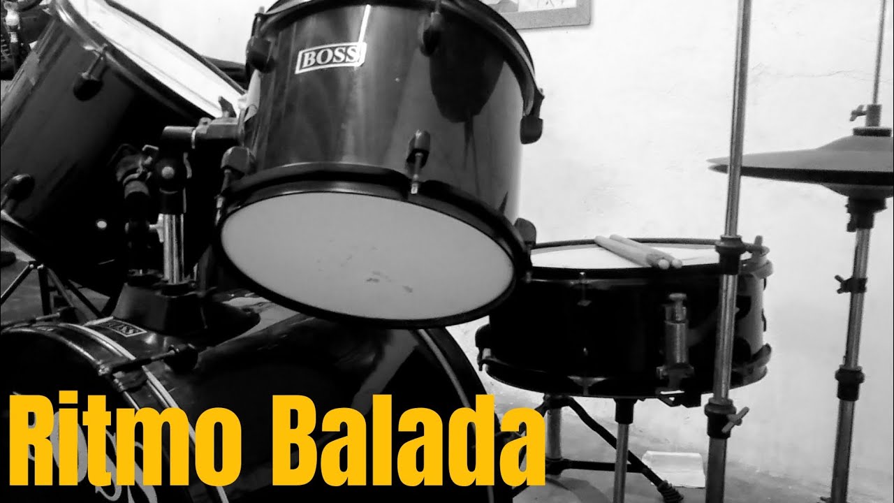 Ritmo Balada en la Batería - YouTube