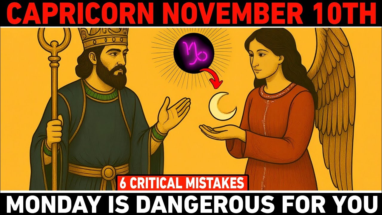 Capricorn ♑ November 10 Spiritual Red Alert 🚨 6 Critical Mistakes That ...