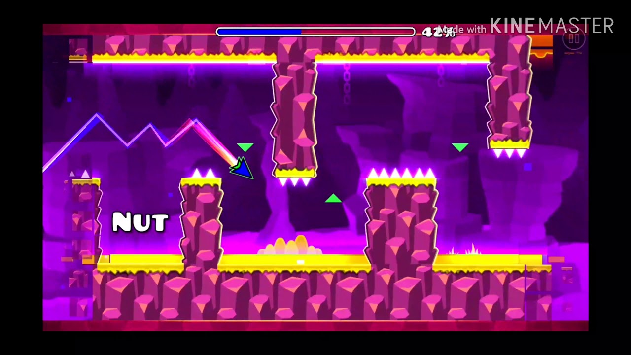 Fingerdash Wave Mode Only Complete On Mobile | Geometry Dash 2.11 - YouTube