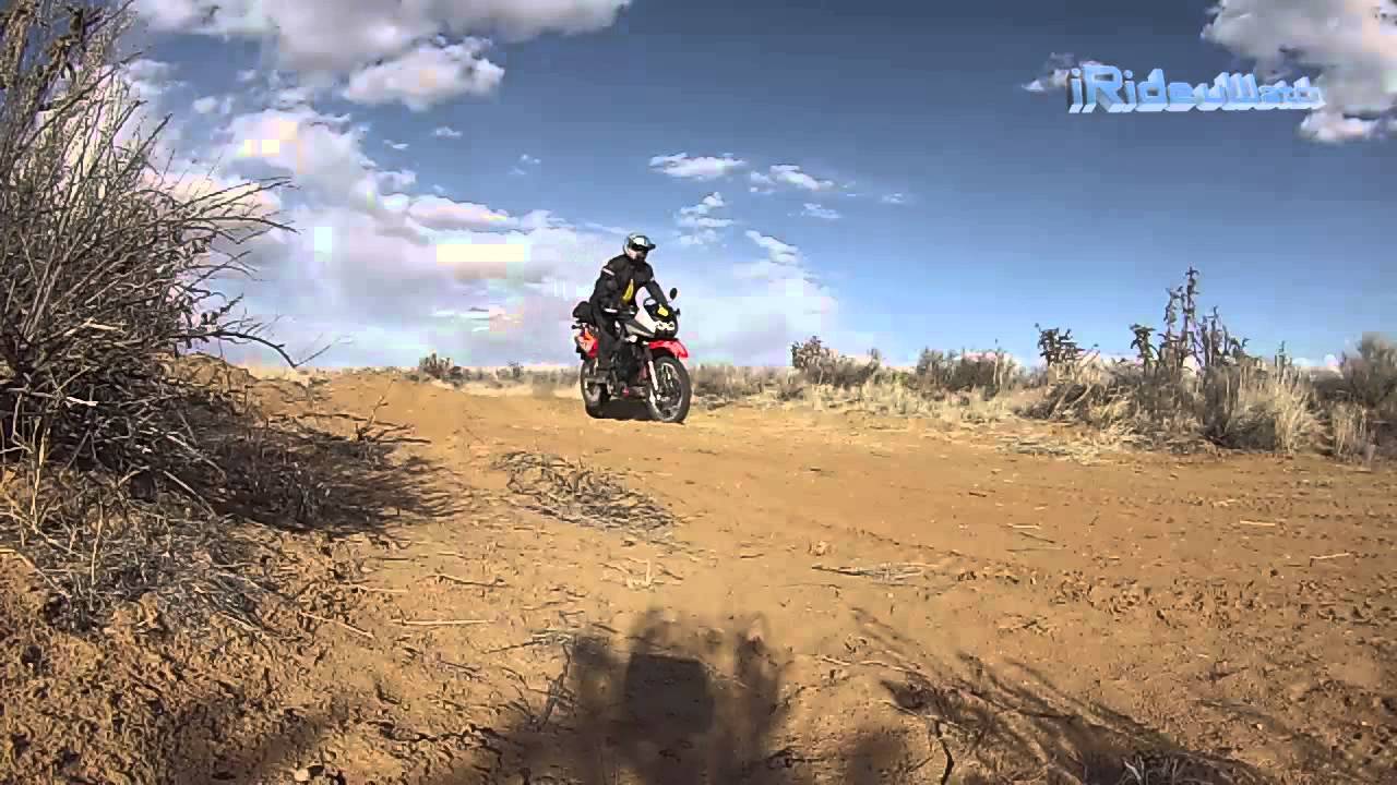 Annual Jumping KLR Practice - YouTube