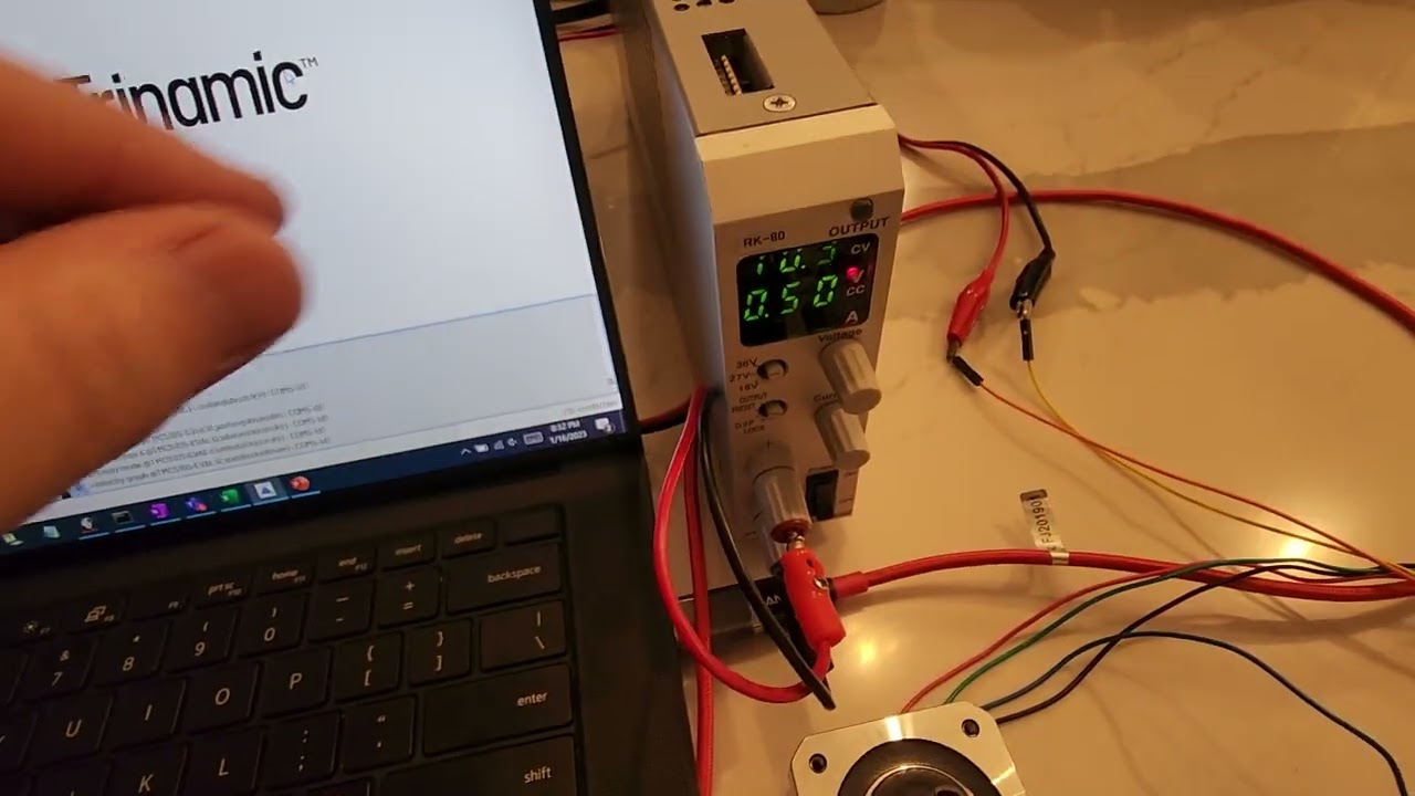Trinamic TMCL IDE TMC5160 - YouTube