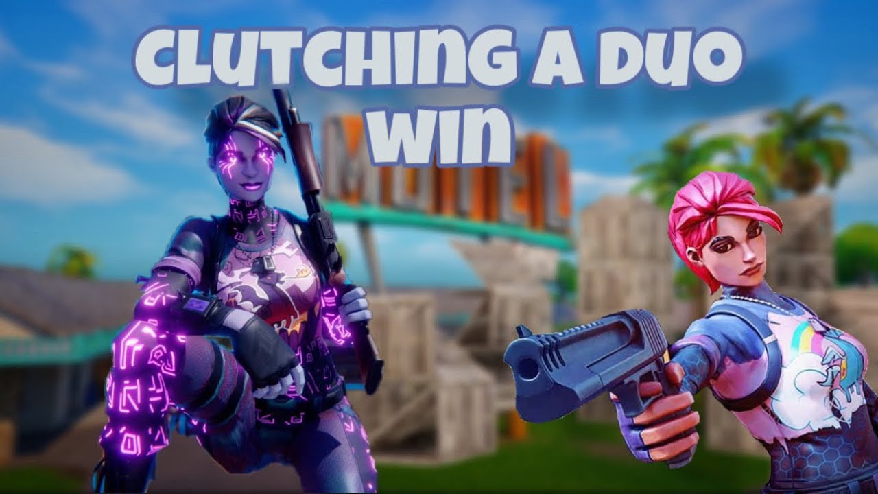 Clutching a Fortnite Duo Reload Win - YouTube