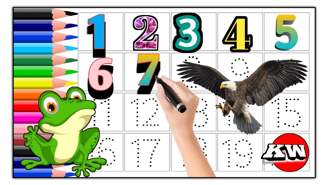 123 counting with Pictures Kids Video, Counting with Pictures, Learn ...