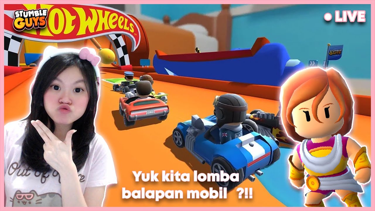 KITA BALAPAN MOBIL RAME RAME YUK ?!! [STUMBLE GUYS INDONESIA] - YouTube