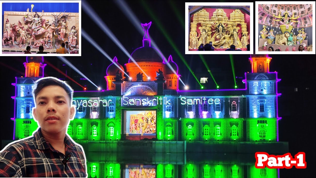 Silchar Durga Puja 2024 Part-1|| Tarapur to Narsingtala Puja Pandals ...