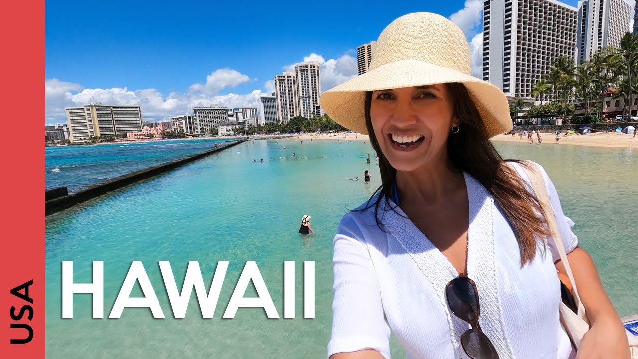 Honolulu, HAWAII - Enjoying Waikiki beach 😎 | Oahu vlog 1 - YouTube
