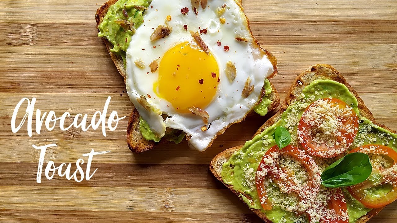 Avocado Toast | Tuyo at Itlog | Tomato and Basil - YouTube