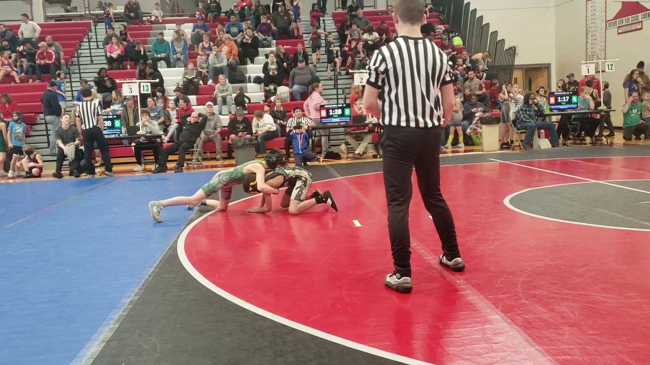 Joe Leija v DeAndre Ellis (Comstock Park WC) - YouTube