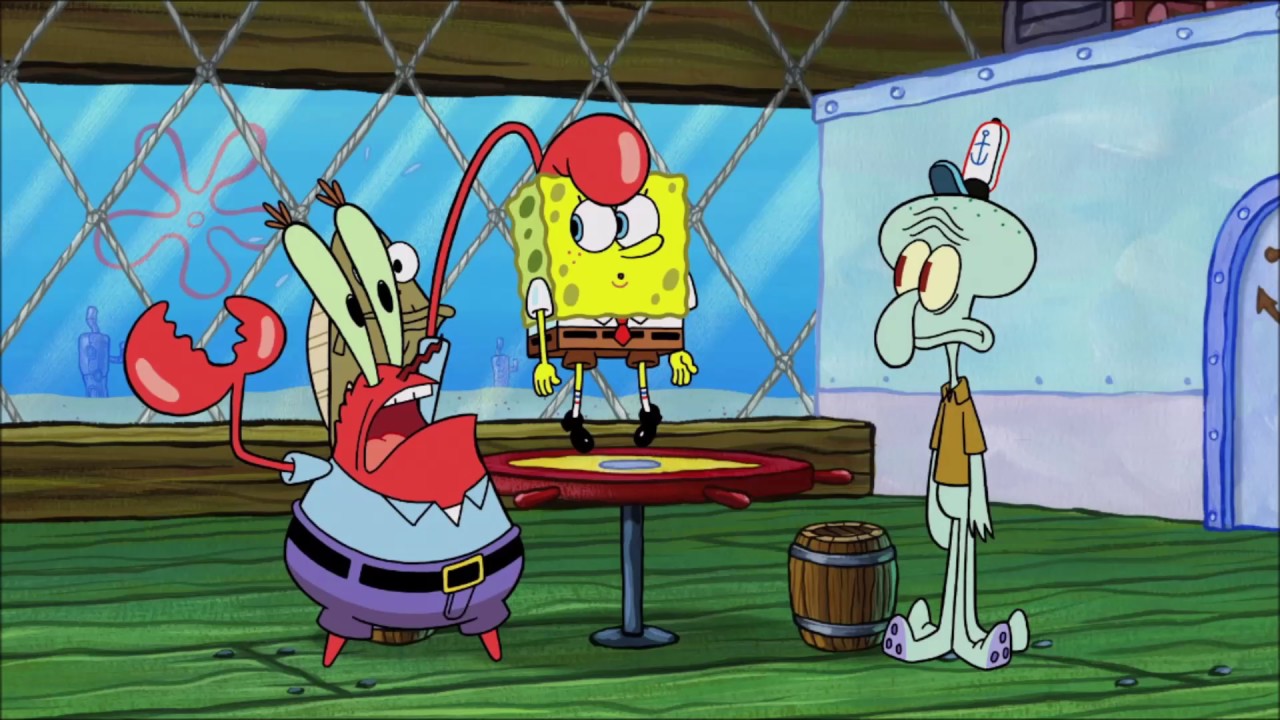 SpongeBob Music - Norman Buchan's Harp - YouTube