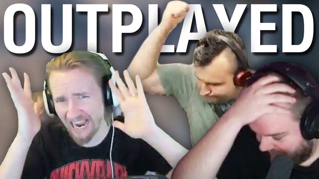 Streamers getting outplayed compilation - YouTube