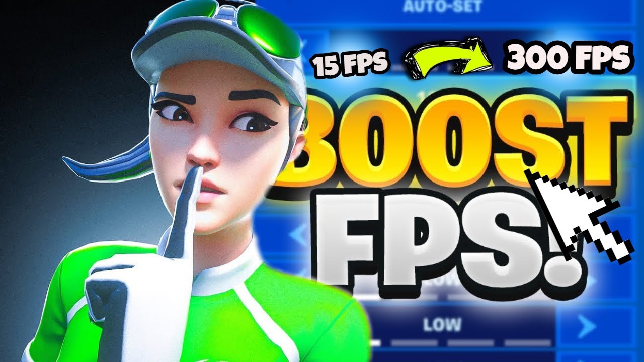 TUTO : COMMENT AUGMENTER SES FPS SUR FORTNITE EN CHAPITRE 5 SAISON 3 ...