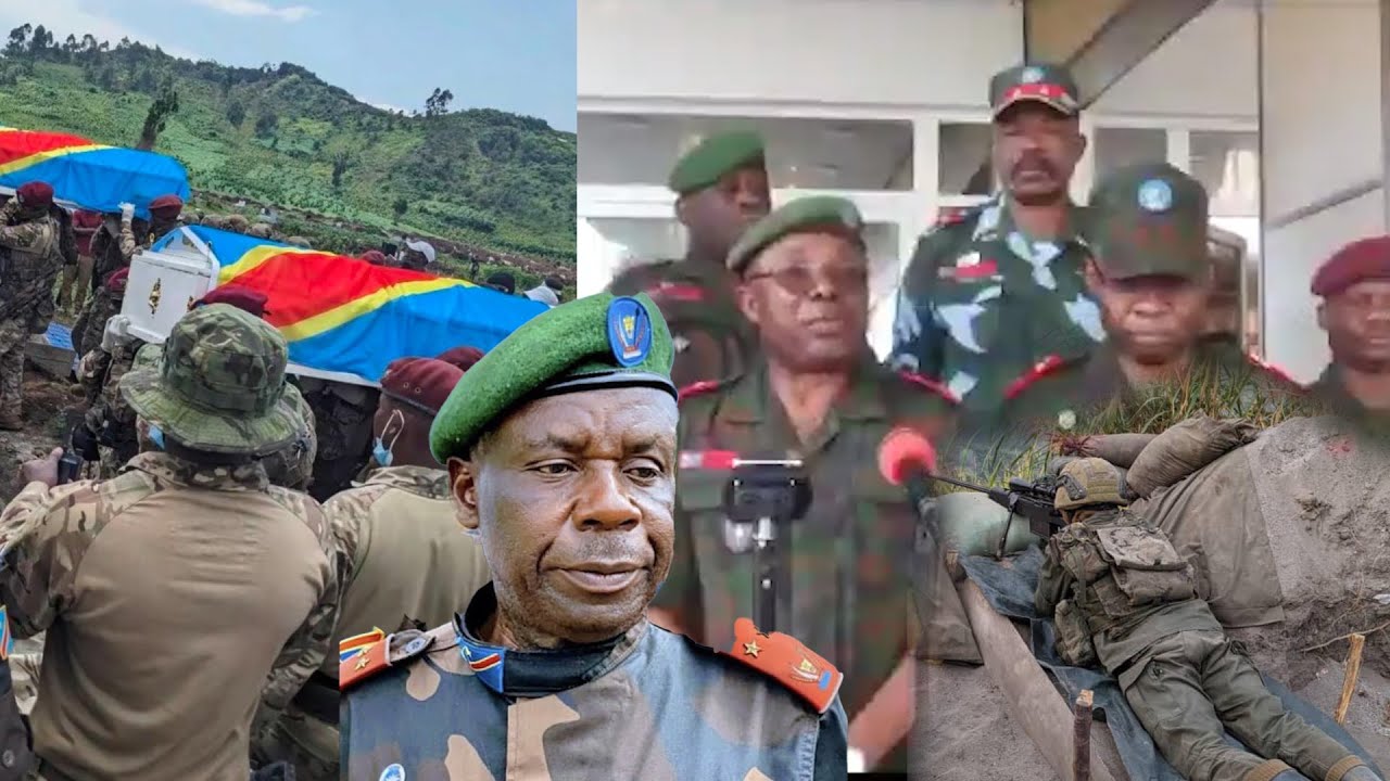 DRC YEMEJE URUPFU RWA GEN MAJ CHIRIMWAMI WARASHWE NA M23. WAZARENDO NGO ...