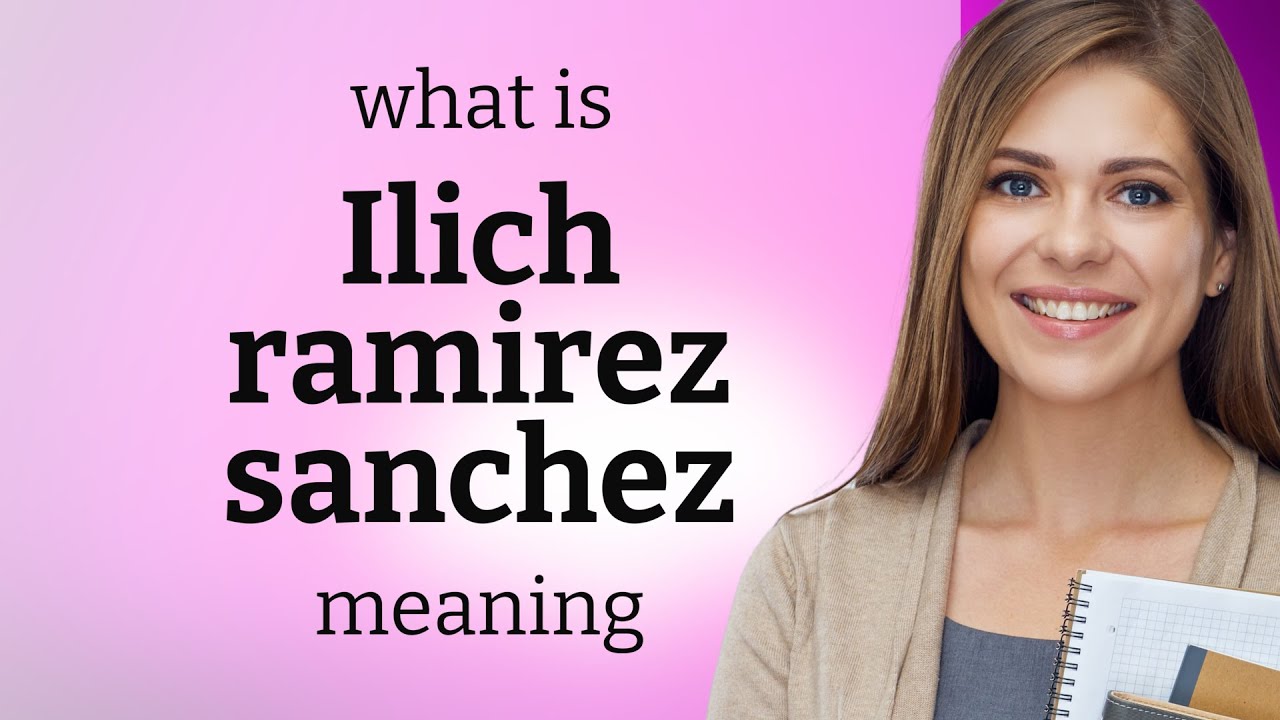 Ilich ramirez sanchez — definition of ILICH RAMIREZ SANCHEZ - YouTube