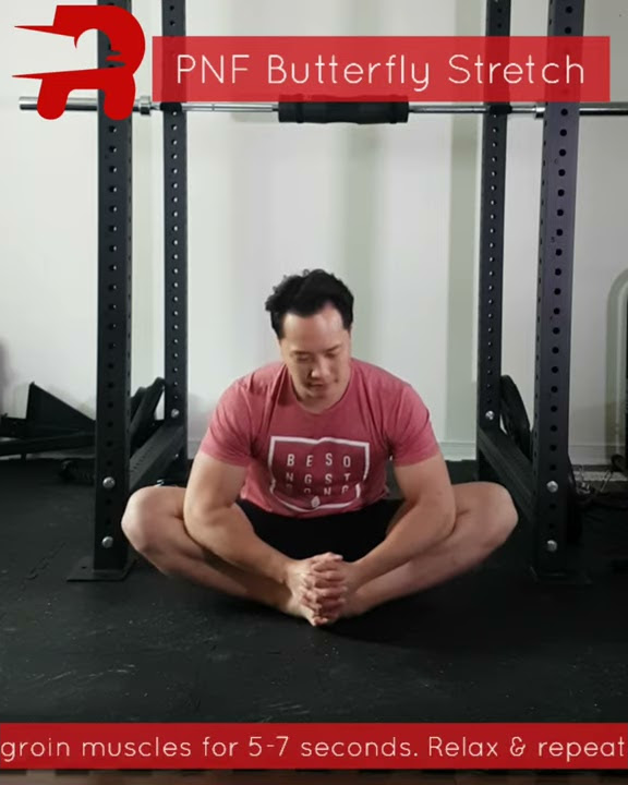 Pnf Butterfly Stretch Youtube