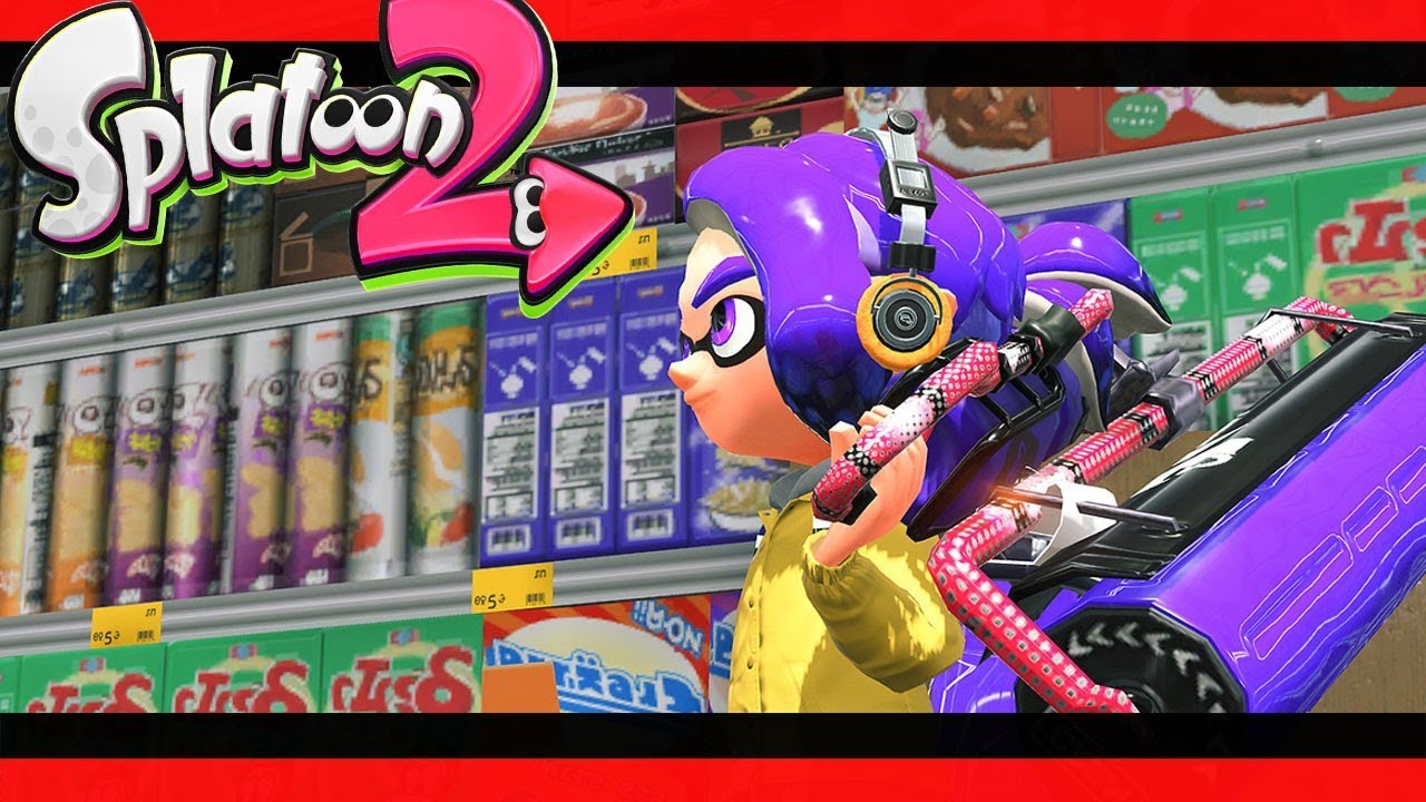 Splatoon 2 SPLAT ZONES - MAKO MART Track Let's Play - YouTube