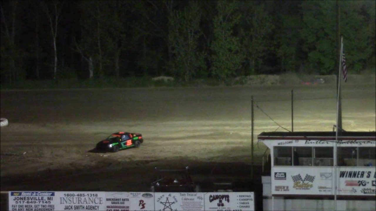 Butler Motor Speedway FWD Feature 5/21/16 - YouTube