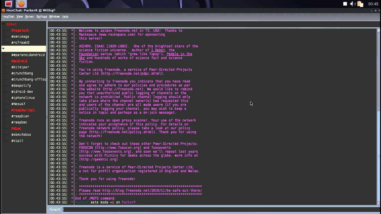 Hexchat notification - YouTube