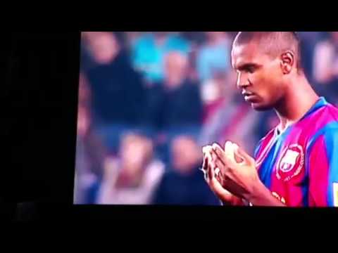 ERIC ABIDAL Y SU PARTIDO MAS DURO,CONTRA EL CANCER! - YouTube