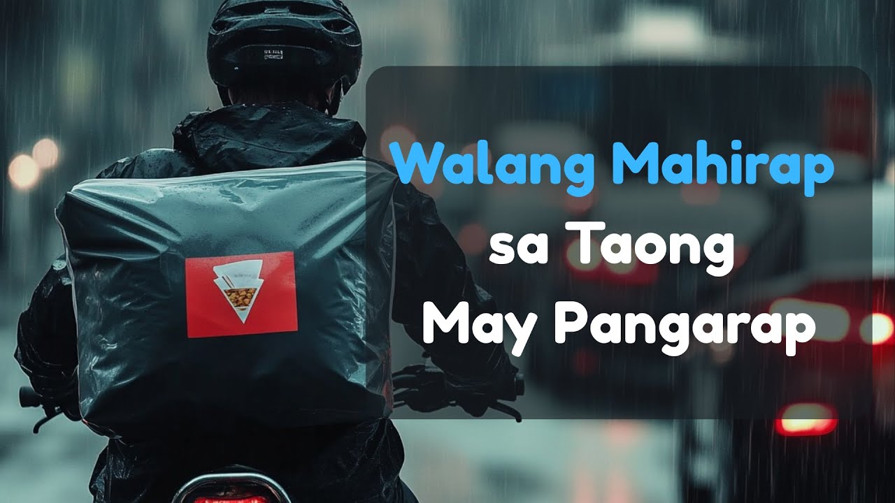 Walang Mahirap sa Taong May Pangarap - YouTube