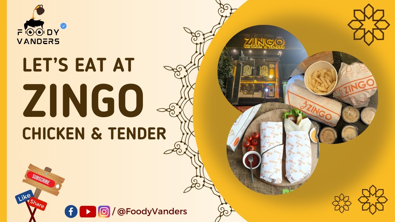 ZINGO CHICKEN & TENDER | Fast Food Spot | Foody Vanders - YouTube