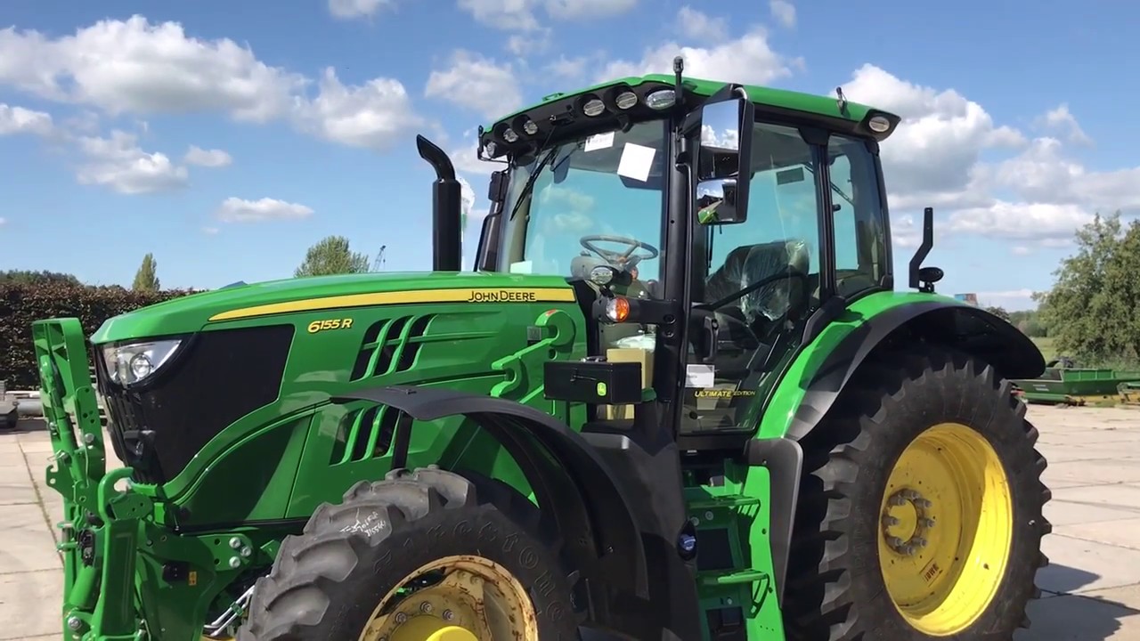 Unboxing John Deere 6155R - YouTube