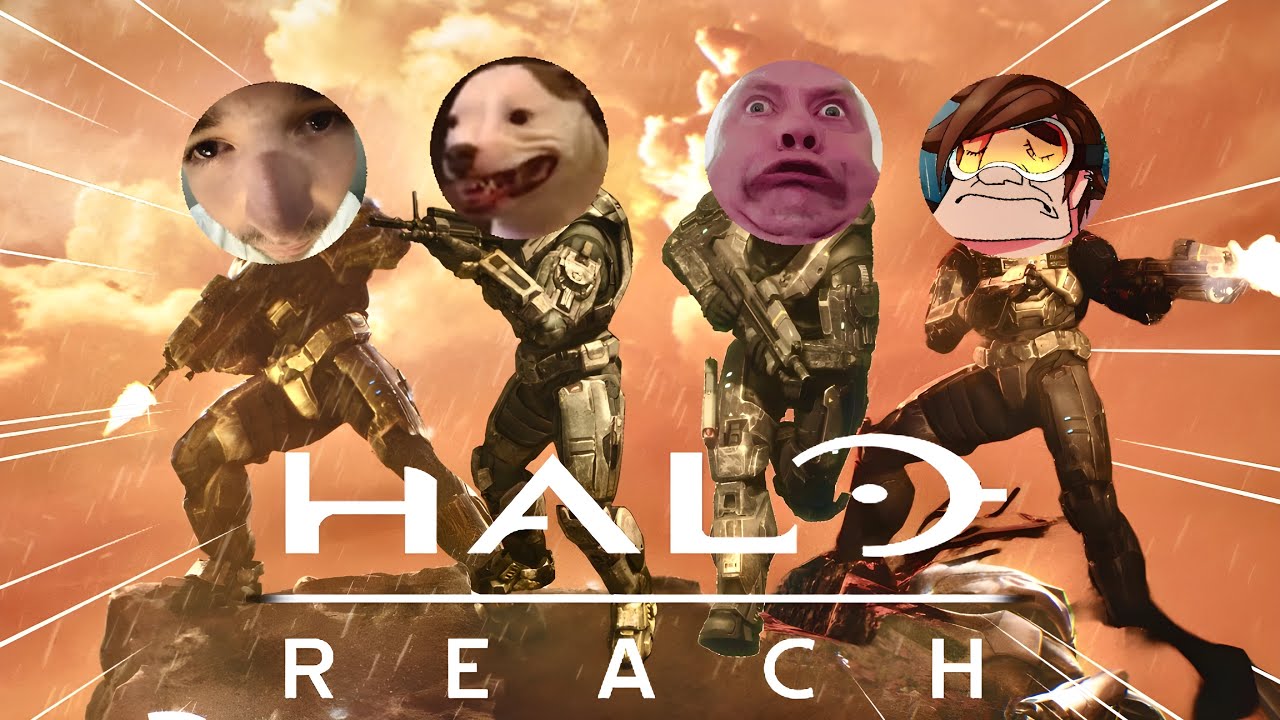 4 GOONS Have A Last Stand FOR REACH | Halo Reach Campaign Part 2 - YouTube