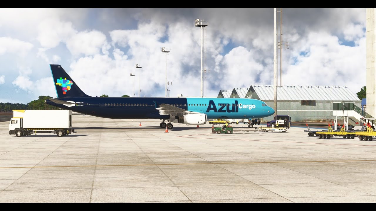 CARGO OPS - SBEG Departure - FS2024 - Quest3 VR - YouTube