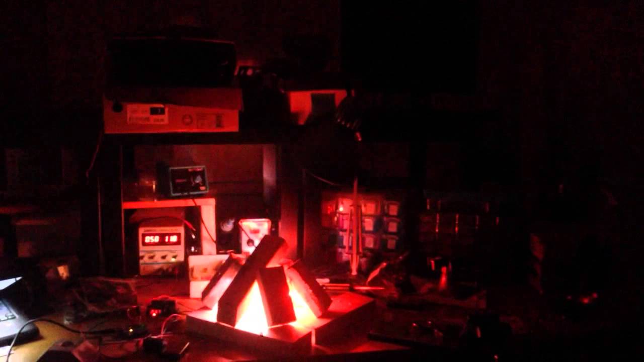12V LED Campfire - YouTube