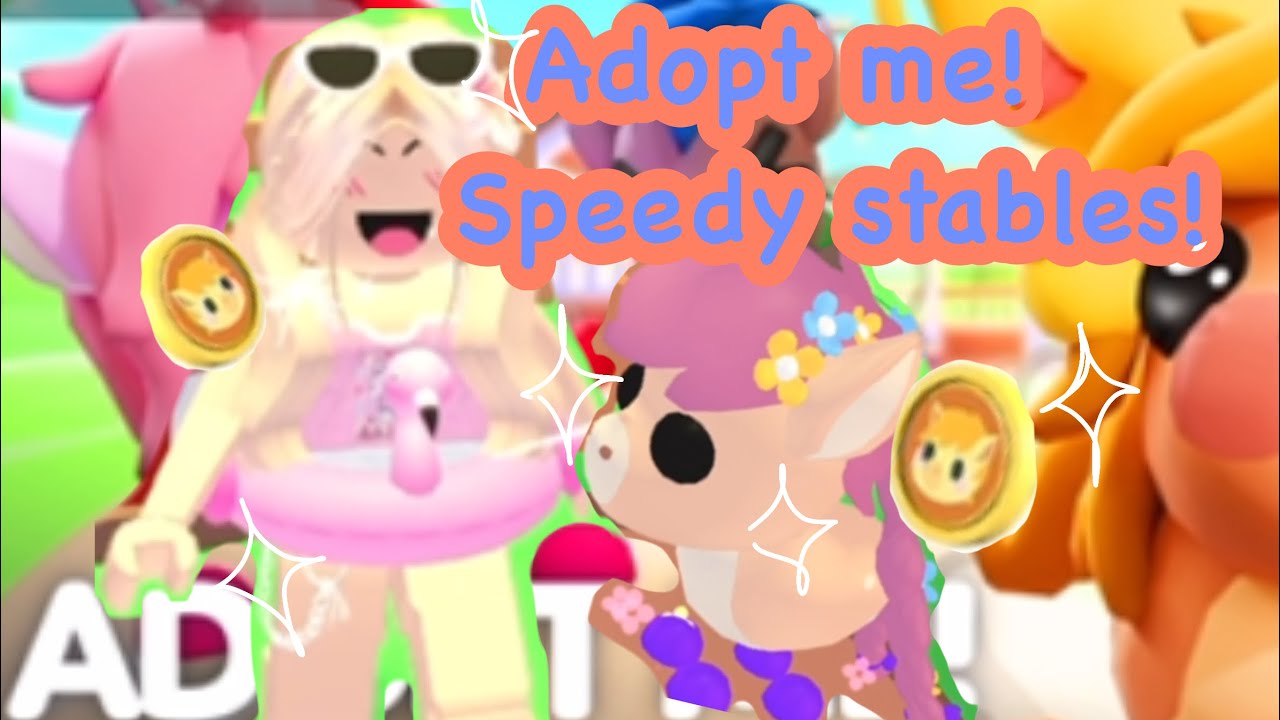 Adopt me speedy stables mini game! 🐴🦄 - YouTube