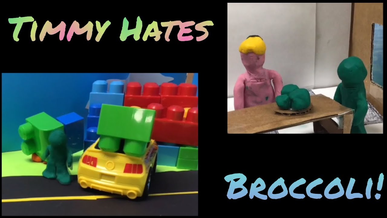 Timmy Hates Broccoli! (Stop Motion Art Project) - YouTube