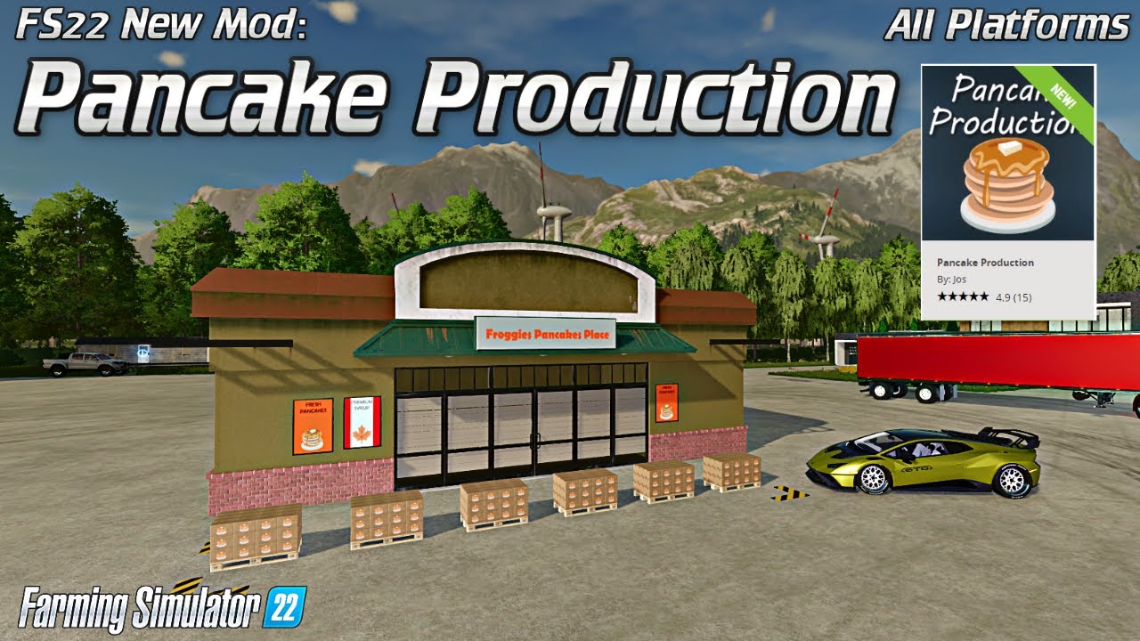 FS22 Pancake Production by Jos - For all Platforms - Farming Simulator ...