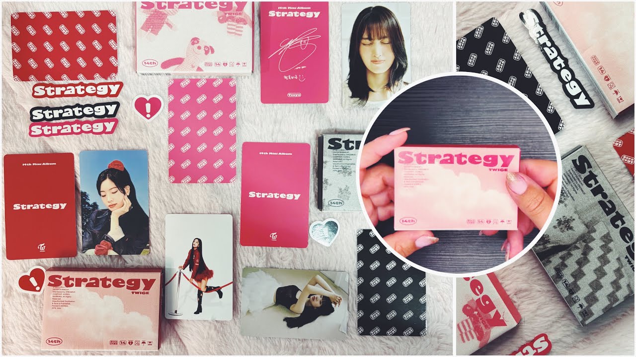TWICE STRATEGY | Nemo Version | Unboxing Español - YouTube