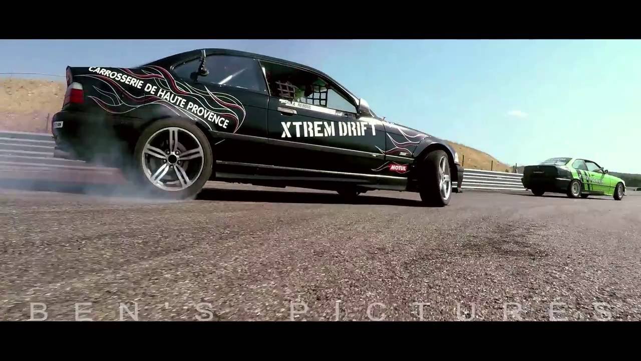 Track day DRIFT driving center CASTELLET - YouTube
