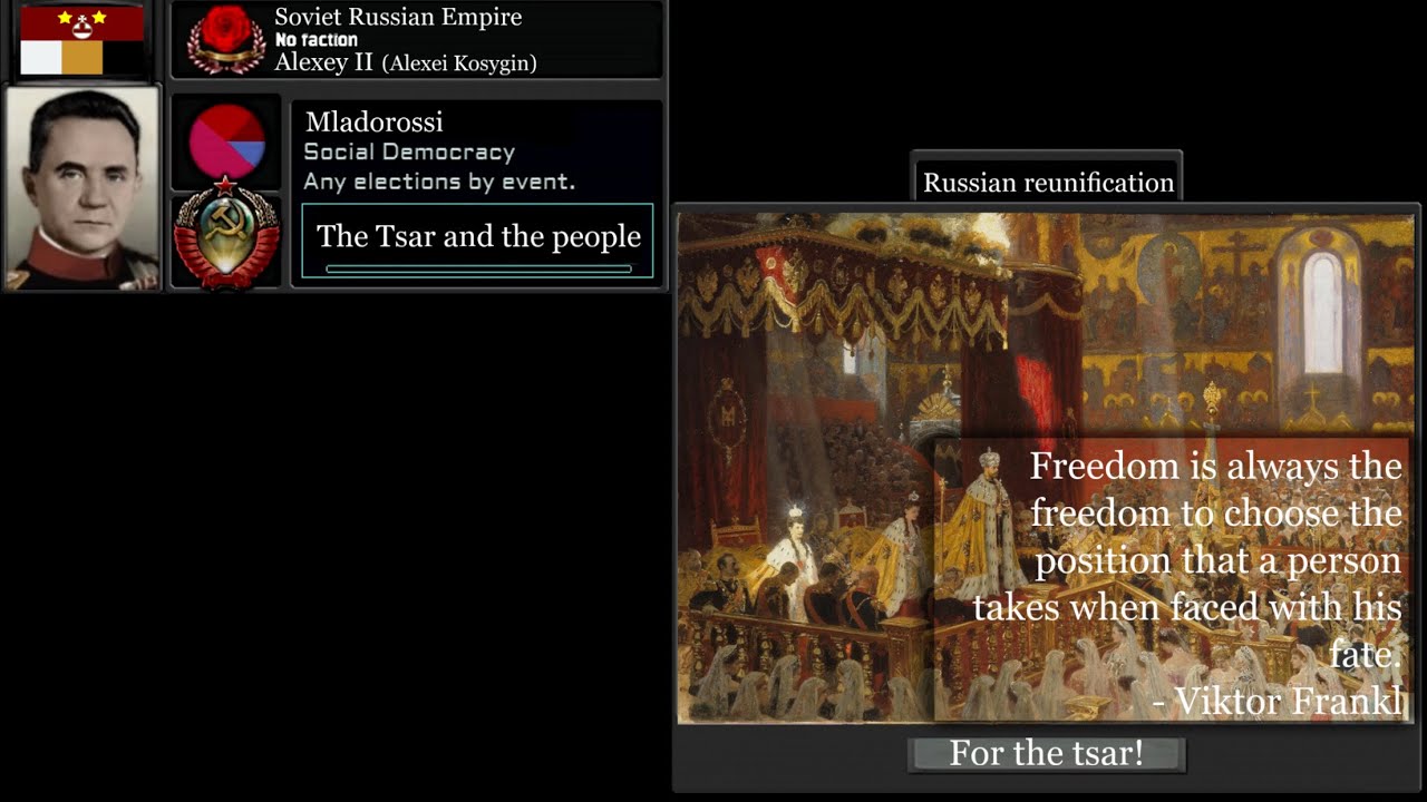 HOI 4 TNO Custom Super event - Mladorossi and Alexei Kosygin UNITES ...