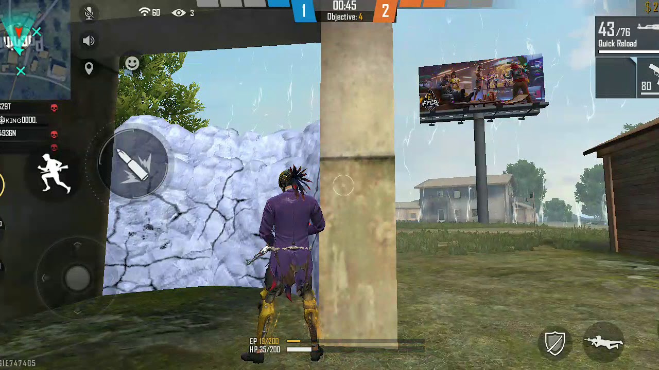 free fire first game play - YouTube