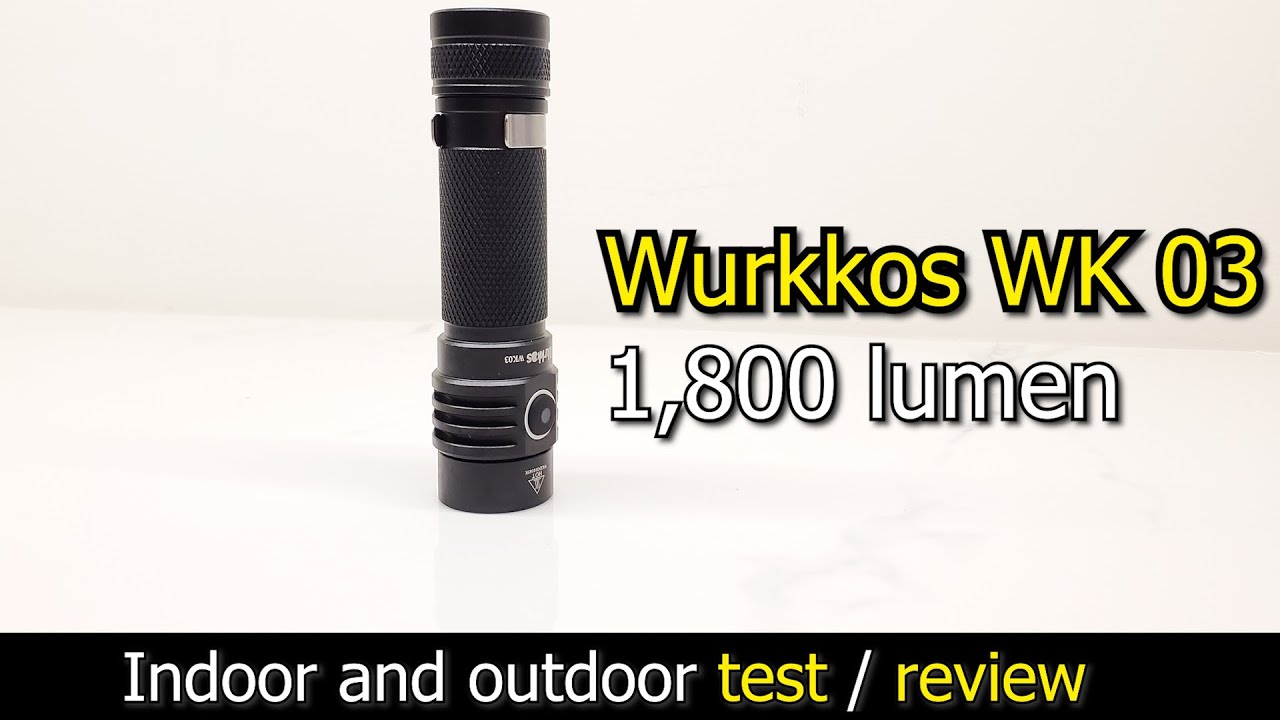Wurkkos Wk03: Straight to the Point Flashlight Review - YouTube