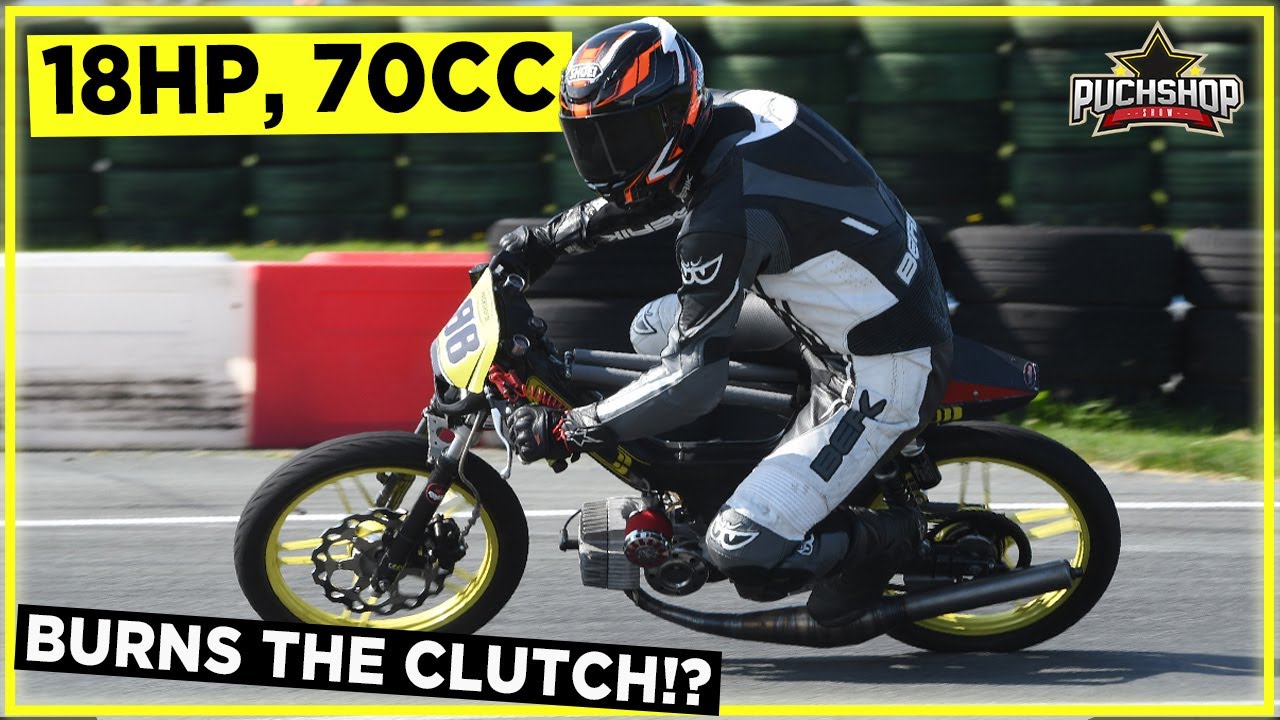 Circuit Day | 18 PS Puch Maxi Race Test auf der Rennstrecke - YouTube