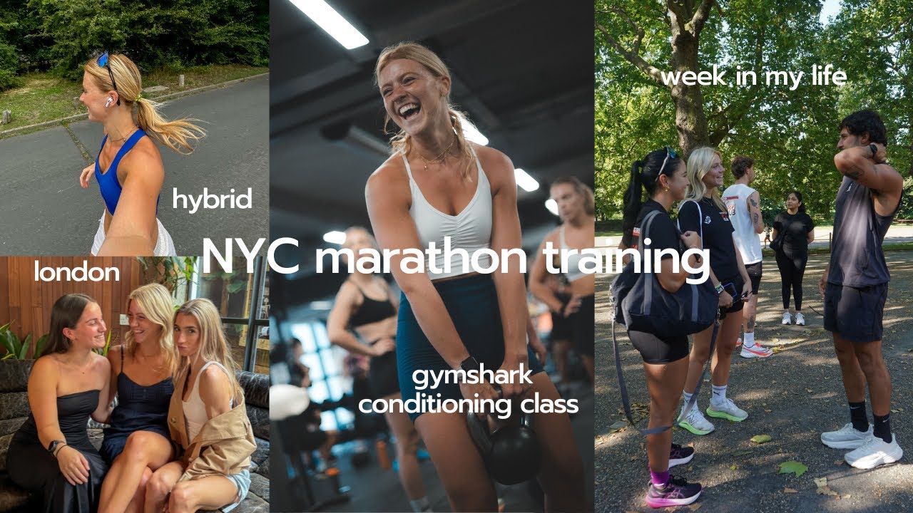 WEEK OF WORKOUTS: NYC marathon training long runs, gymshark class ...