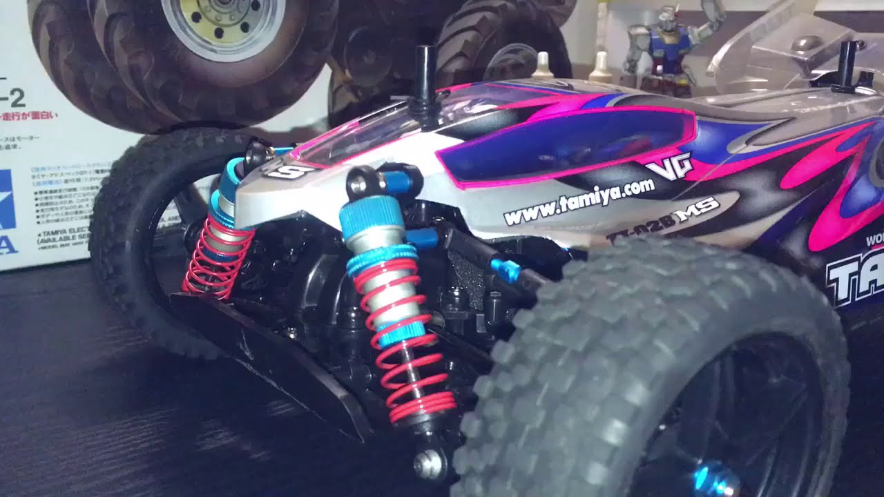 Tamiya RC 4WD Buggy TT02B MS New Upgrade 3 Racing Aluminum oil shocks ...