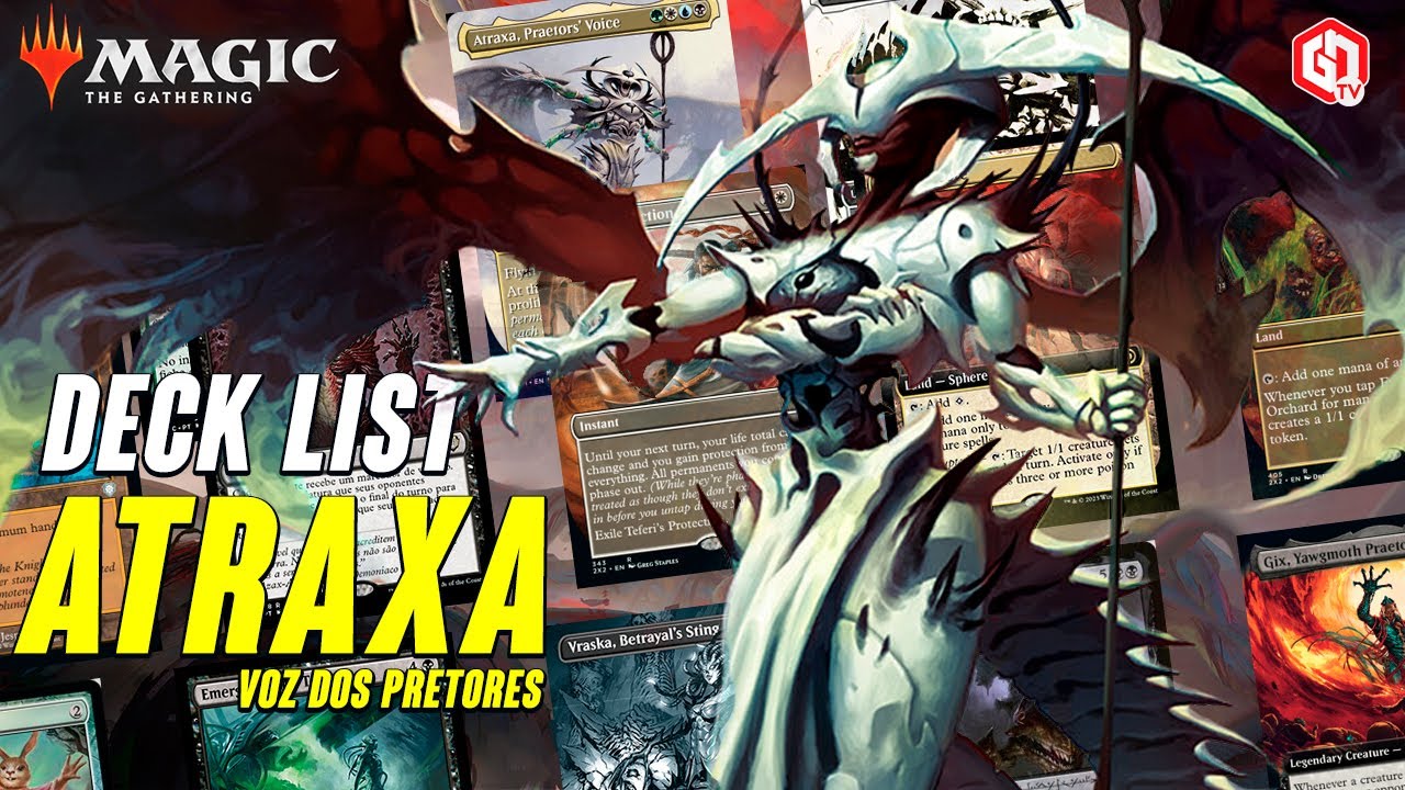 DECK LIST: ATRAXA, VOZ DOS PRETORES | Magic The Gathering - Commander ...