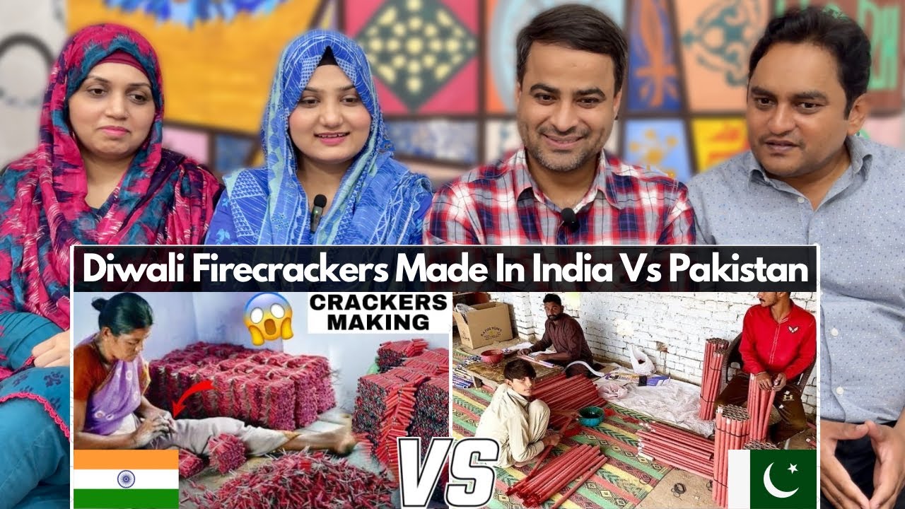 How Diwali Firecrackers Made In India Vs How Firecrackers Made In ...