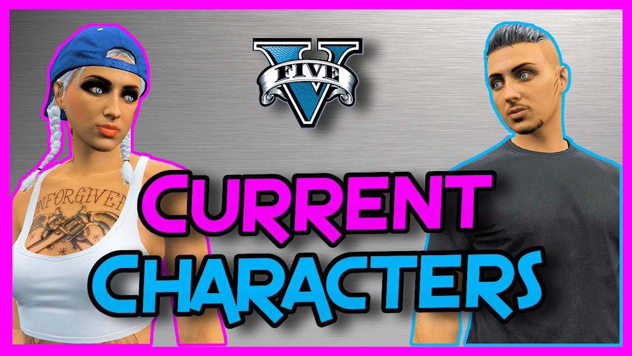 GTA5 ONLINE I MY CURRENT CHARACTERS! *5K SUBS* - YouTube