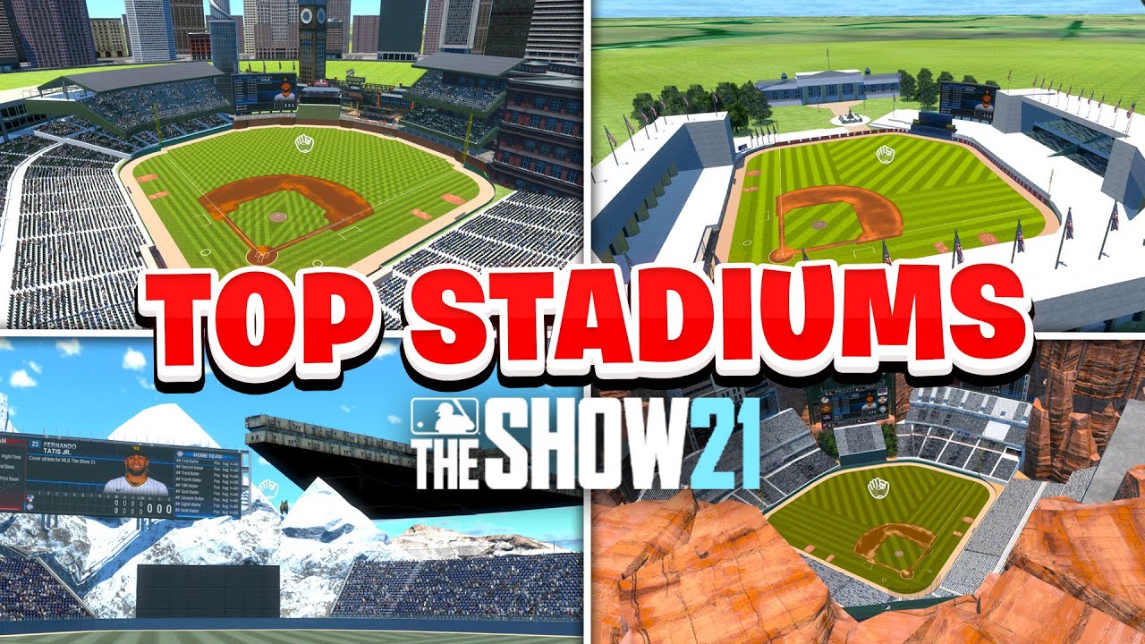 TOP 20 Stadiums Of January 2022! | MLB The Show 21 Stadium Creator ...