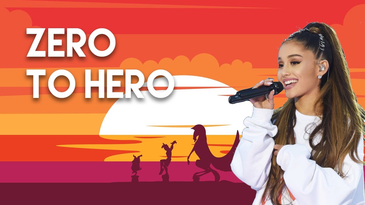 Zero to Hero (Disney's Hercules) - Ariana Grande (Lyric Video) - YouTube