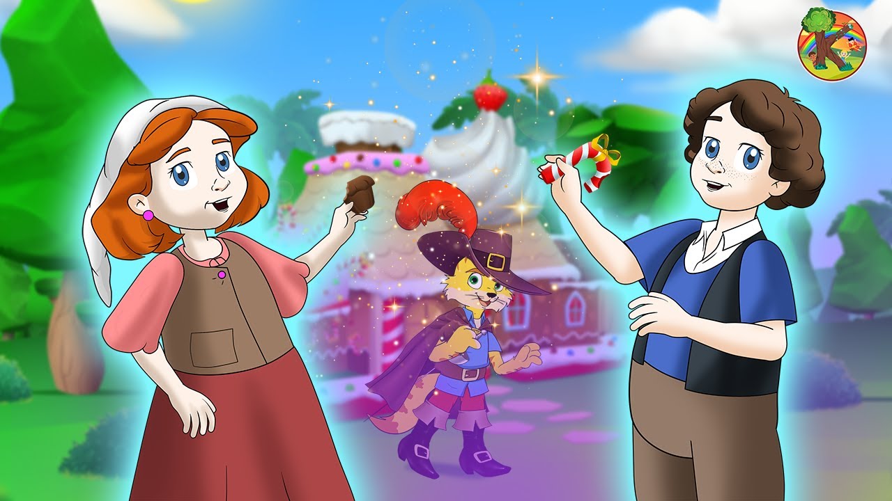 Hansel and Gretel (NEW) + Puss in Boots | KONDOSAN English | Fairy ...