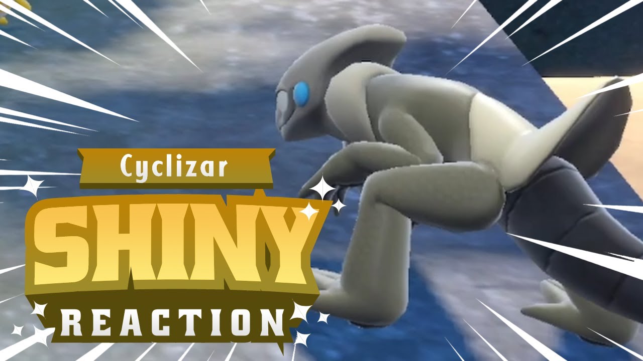 Pokémon Scarlet SHINY REACTION! *Cyclizar* - YouTube